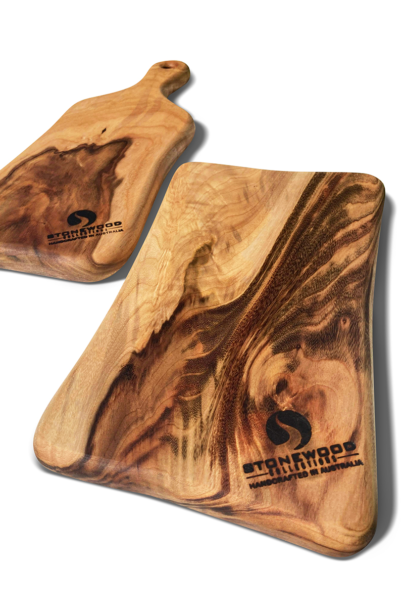 Chopping Board Gift Set - Mini Cutting, Medium Cheese Board