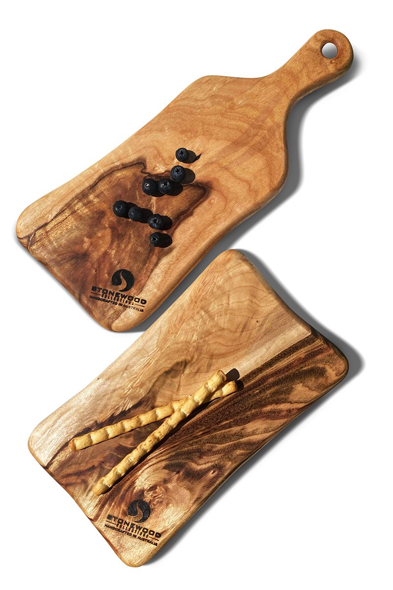 Chopping Board Gift Set - Mini Cutting, Medium Cheese Board