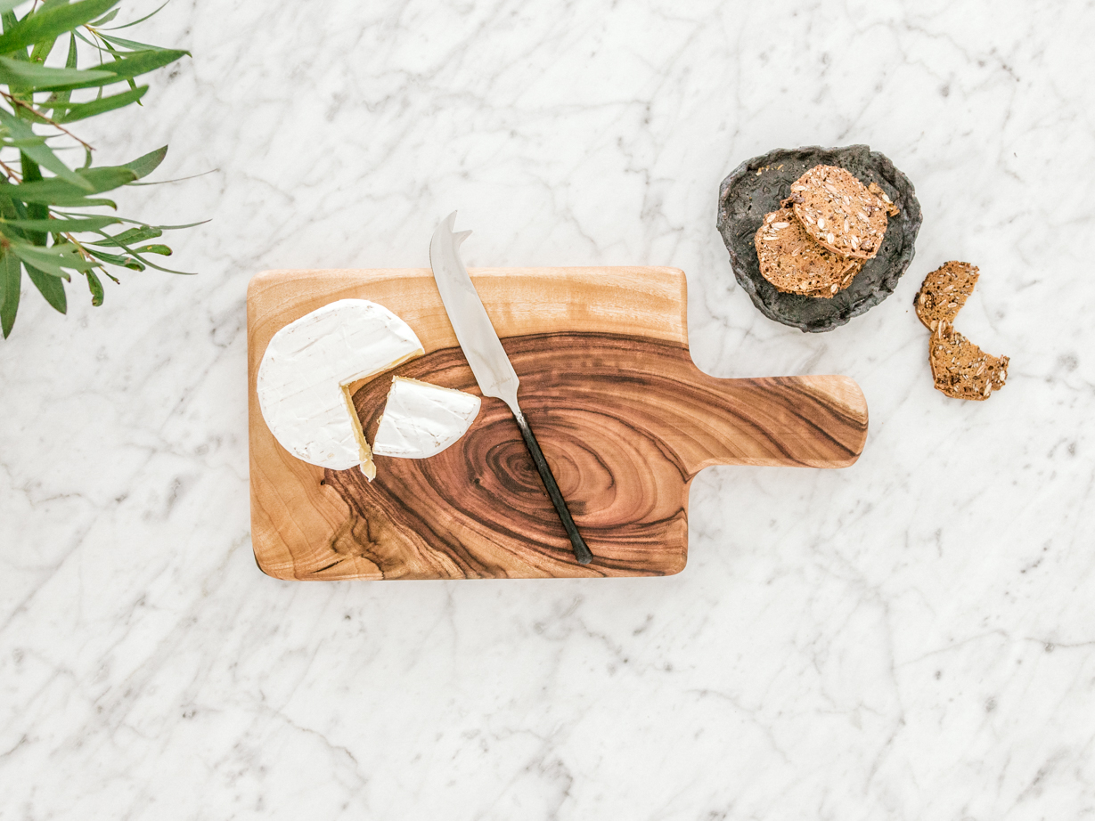 Small Square Cheese Board/Platter - Stonewood Collections